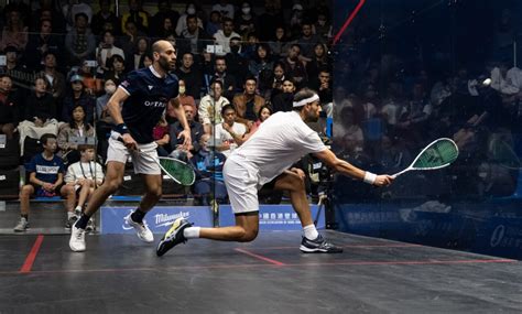Quarter Final Mohamed ElShorbagy V Marwan ElShorbagy SQUASHTV