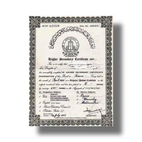 Duplicate Degree And Marksheet Issuance In Pakistan Nadra Birth