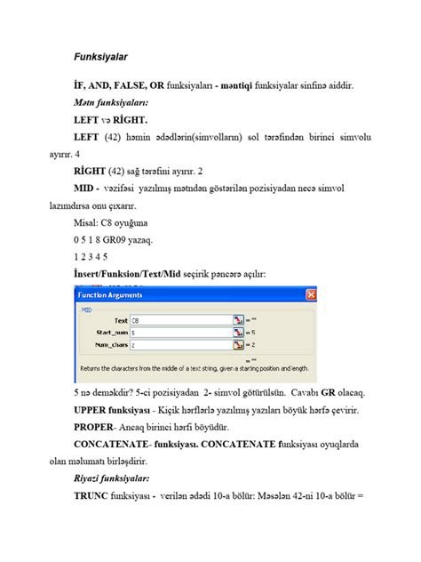 Funksiyalar Pdf