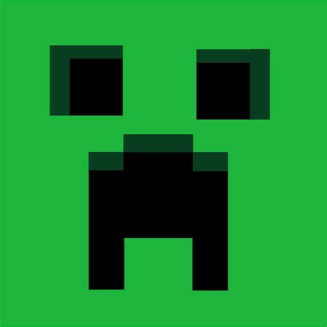 How To Draw Minecraft Creeper Face