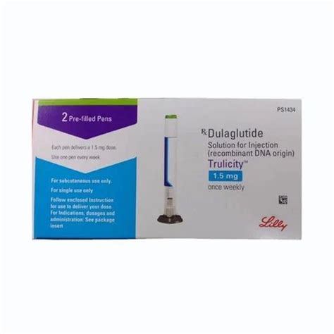 15mg Lilly Trulicity Dulaglutide Injection At ₹ 5500box Antidiabetic Medicines In Nagpur