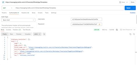 How To Fetch The Users Whatsapp Templates Using Twilio API Stack