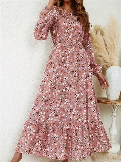 Women Long Dresses Shop Women Long Dresses Online Shein Uk