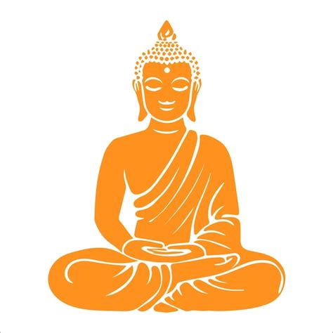 El Buda Gautama Vector Premium