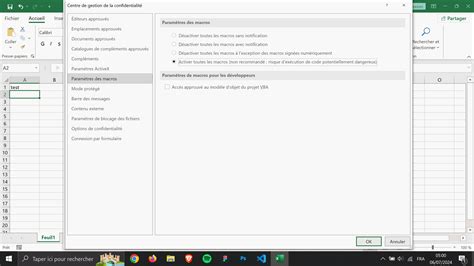 Script Vba Ne Marche Quand Je Créer Un Module