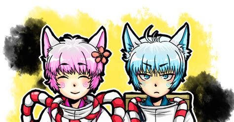 おじゃる丸 狛犬ツインズ擬人化 ましょまのイラスト Pixiv