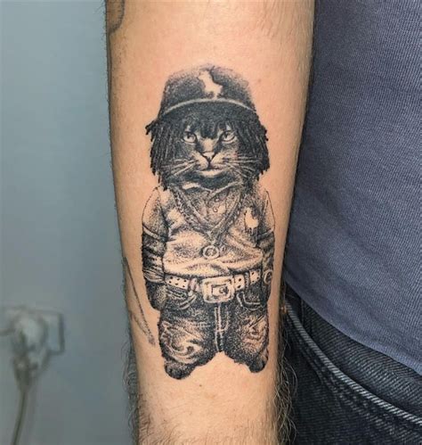 Lucki Tune Tattoo Chief Keef Cat Chief Keef Tattoos Tattoos For Guys