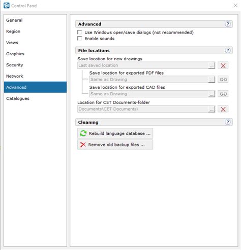 The Advanced Tab Configura Help Center