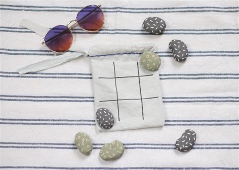 Fabriquer Un Morpion De Plage Un Petit Jeu De Voyage Blog Diy