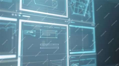 Premium Photo Ux Website Design Wireframe Sketch Prototype Framework Layout Future Design