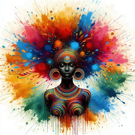 Premium Photo Chromatic Expressions Women In Color