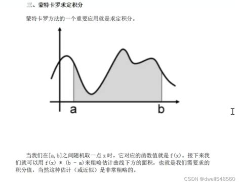蒙特卡洛法求定积分方 Csdn博客
