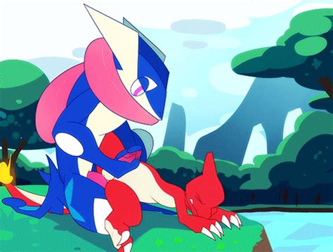Post 2015403 Animated Blitzdrachin Charmeleon Greninja Porkyman