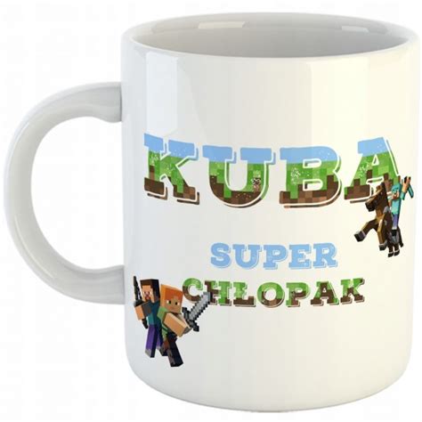 Kubek Dzień Chłopaka Super Chłopak Minecraft