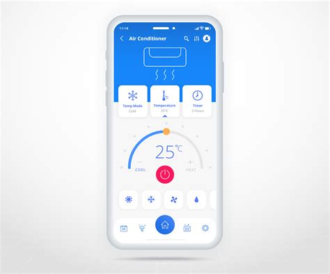 Smartphone Smart Home Controlled App Ux Ui Iot Internet Of Things