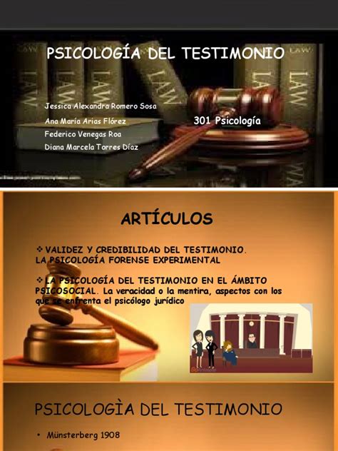 Psicología Del Testimonio Pdf Memoria Estrés Biología