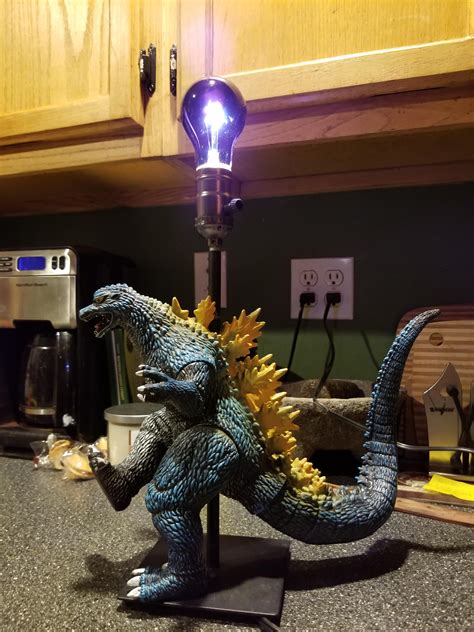 I Made A Godzilla Lamp Godzilla
