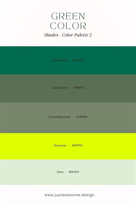 Green Color Palette