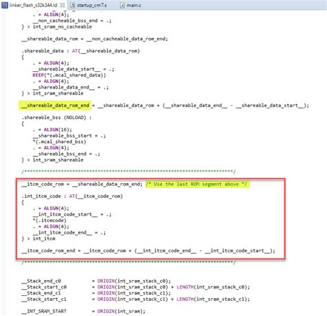 How Can I Put My Callback Function Into Itcm Memory S32k344 Nxp