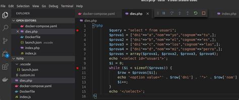 Debug Php Using Docker In Vscode Stack Overflow