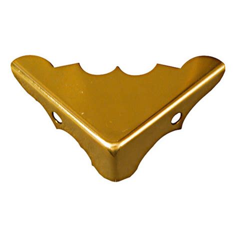 916 X 1 14 Solid Brass Decorative Corner Braces Pack Of 4 Greschlers Hardware