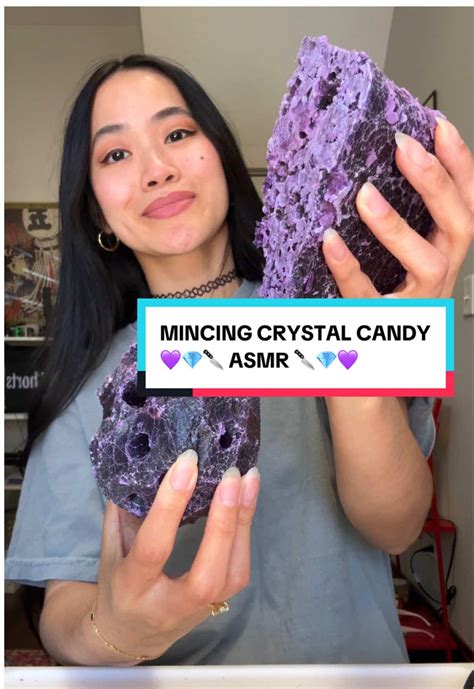 Crystal Candy Cutting Asmr Enjoy The Sounds Tiktok