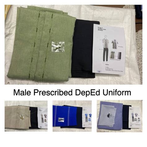 New Male Prescribed National Deped Teacher Uniform Lazada Ph
