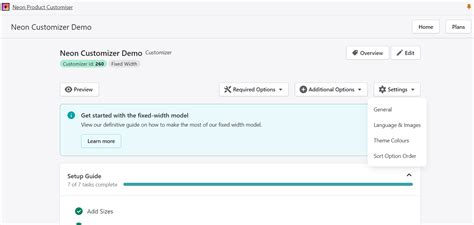 Disable Enable Price Animation Documentation For Sign Customiser