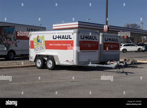 Indianapolis November 19 2023 U Haul Moving Truck Rental Location