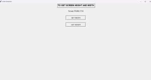 Get Screen Width And Height Using Tkinter In Python