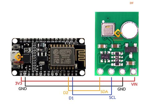 【花雕学编程】arduino动手做（256） Aht20 温湿度i2c模块 Df创客社区