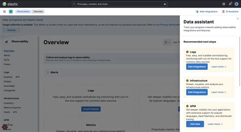 Bug Observability Data Assistant Logs Infrastructure And Apm