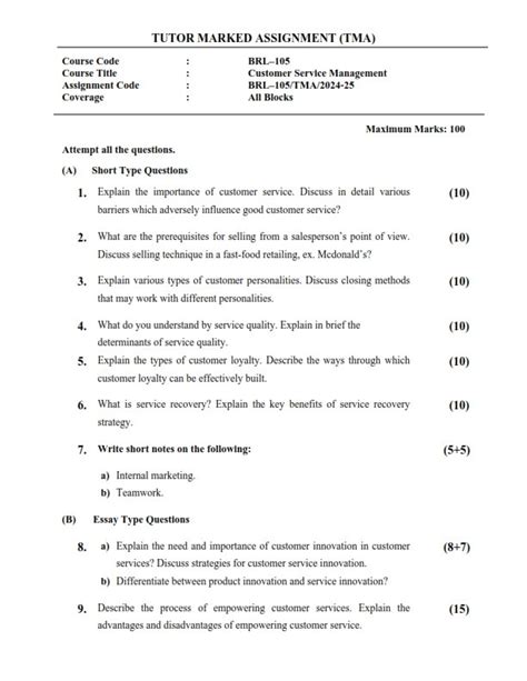 Ignou Brl 105 Solved Assignment 2024 25 English Medium Ignou Solved