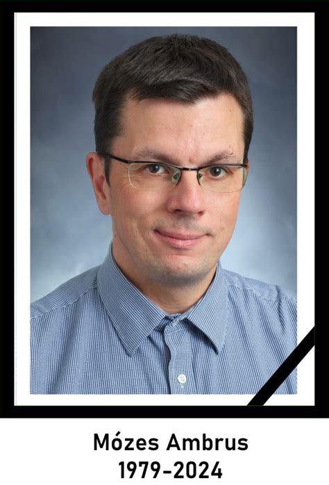 Mózes Ambrus 1979 2024 Szent Ii János Pál Iskolaközpont