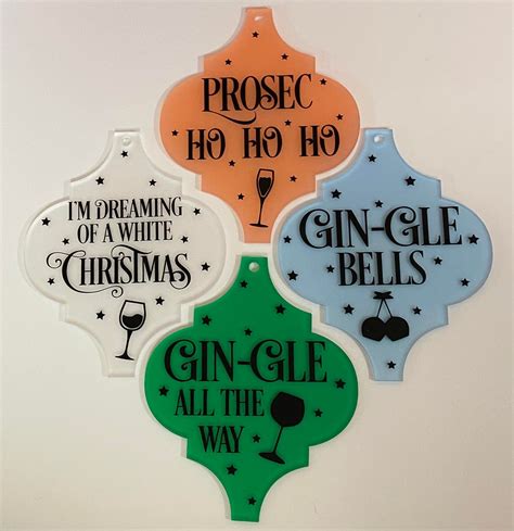 Alcohol Vinyl Designs For Arabesque Baubles Cc0269 Woodform Crafts