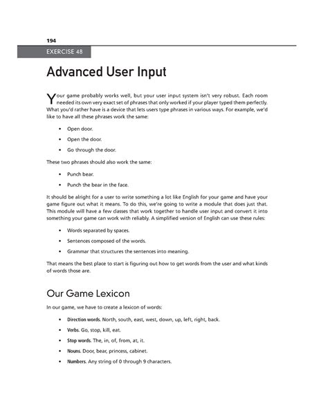 211 240learn Python The Hard Way 3rd Edition 194 Exercise 48 Advanced