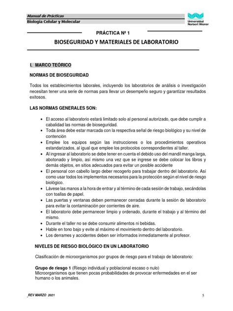 Practica N°1 Pdf Laboratorios Especialidades Medicas