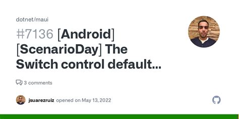 Android Scenarioday The Switch Control Defaults Aligned To Right