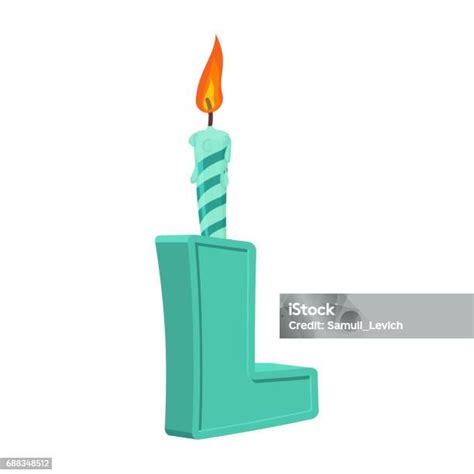 字母 L 生日字體字母和蠟燭周年紀念字母表標誌慶祝 Abc向量圖形及更多事件圖片 事件 俄羅斯 信 文件 Istock