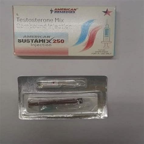 Injection 250 Mg Testosterone Mix Compound Packaging Size 1x1 Ml At