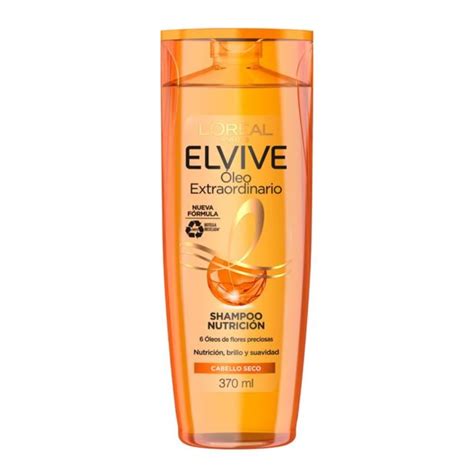 Shampoo Elvive Oleo Extraordinario Nutrición 370ml Puntobarato