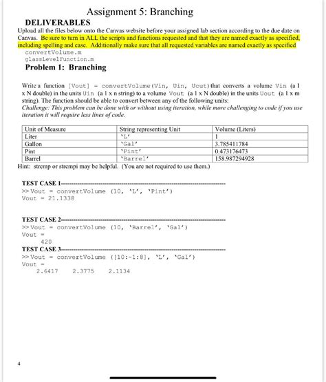 solved assignment 5 branching deliverables upload all the