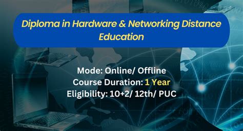 Diploma In Hardware And Networking Distance Education Admission 2025 Eligibility Jobs And Fee