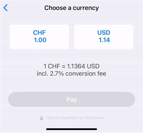 Currency Conversion
