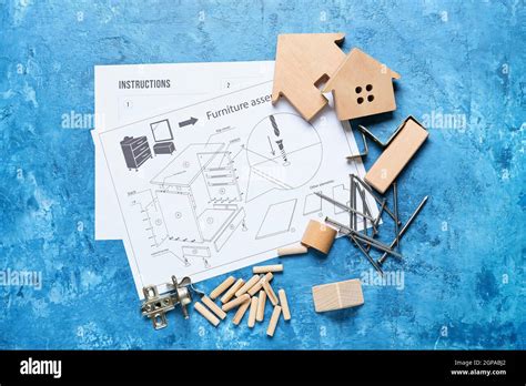 Furniture Assembling Instructions Wooden Houses Door Hinge Dowels