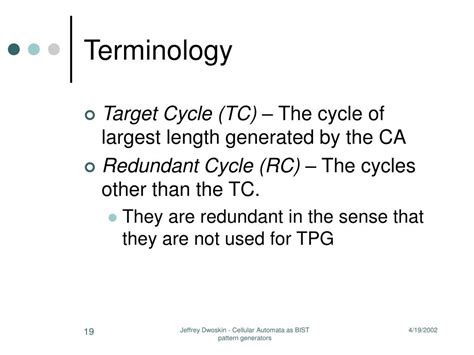 Ppt Cellular Automata As Bist Pattern Generators Powerpoint