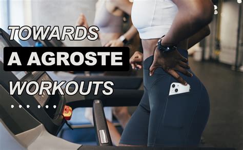 A Agroste Women Cross Waist Workout Shorts With Pockets 3 Scrunch Butt