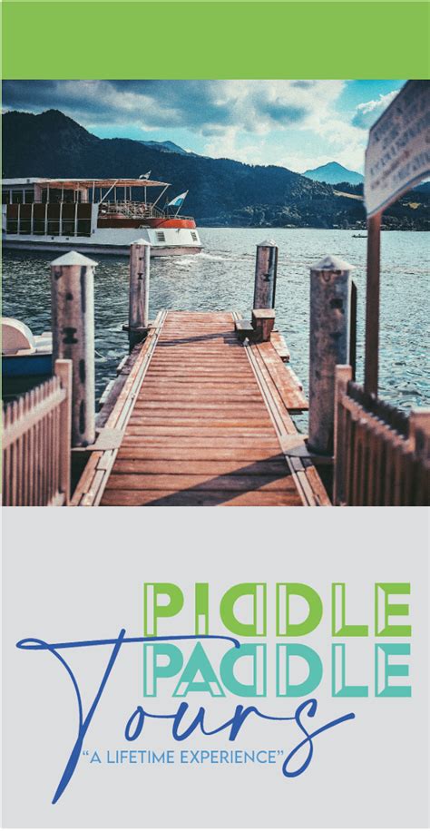 Piddle Paddle Tours Brochure Kyllie K Mahoney