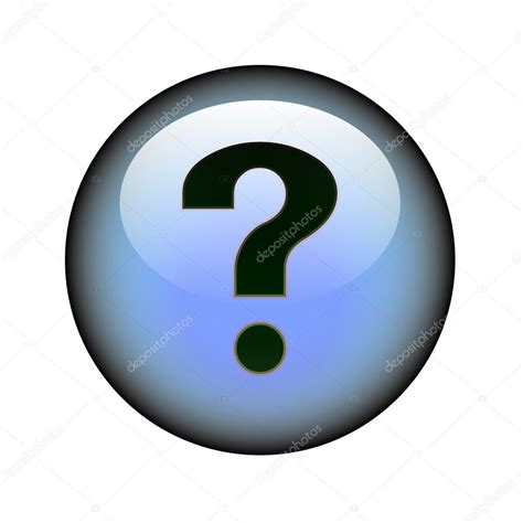 Question Mark Button Stock Vector Grum L 2960686