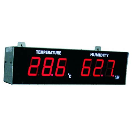 Wall Mounted Abs Jumbo Temperature Cum Humidity Indicator At ₹ 12000